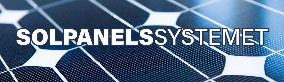 Solpanelssystem/Solpanelen